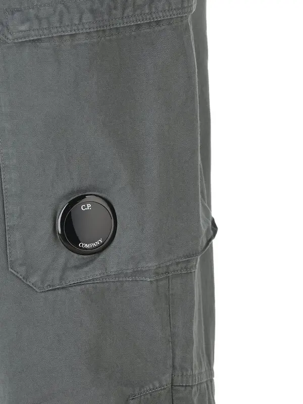 C.P. COMPANY Logo Plaque Cargo Trousers