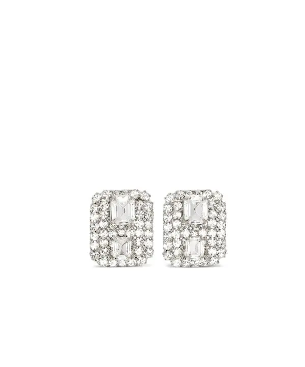 JENNIFER BEHR Crystal Earrings - White