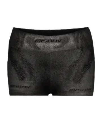 MISBHV Logo Detail Sports Shorts - Black