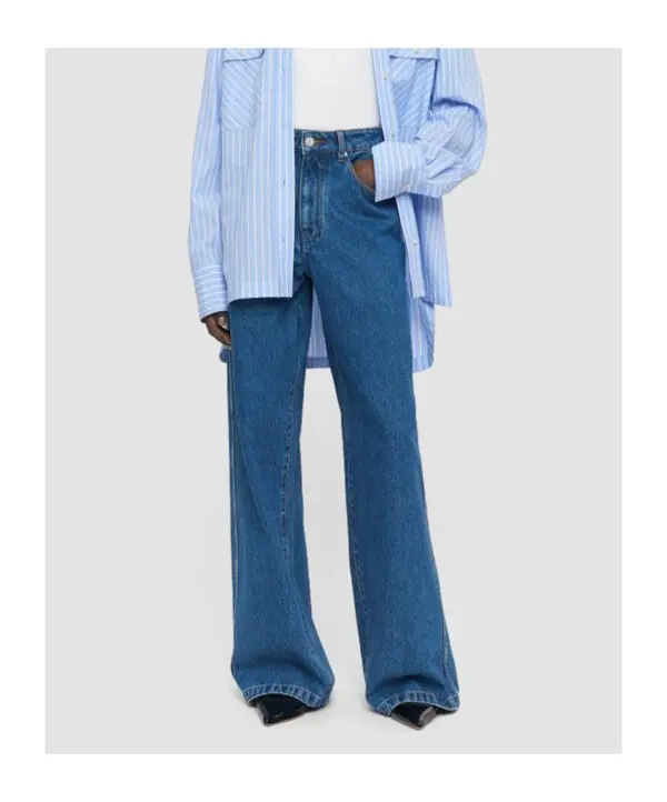 JOSEPH Zamtam Wide-leg Jeans