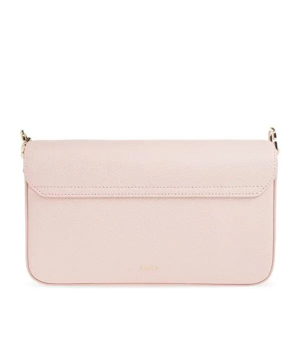 Furla Iride Small Crossbody Bag - Nude