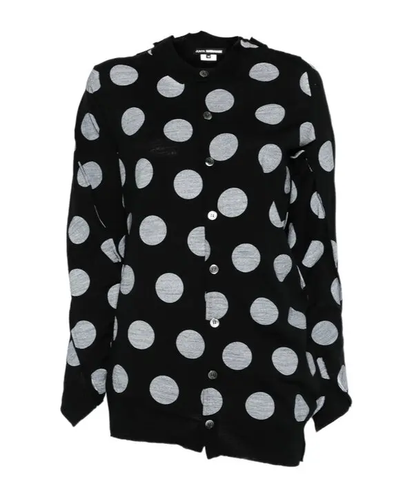 Junya Watanabe Polka Dot Buttoned Cardigan