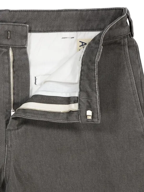 Aspesi Belt-loop Straight-leg Jeans