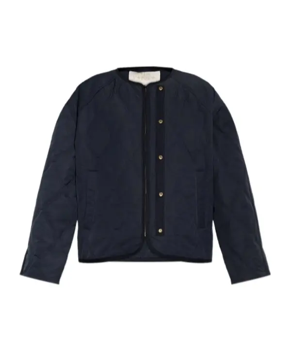 Ulla Johnson Quilted Press-stud Jacket - Black