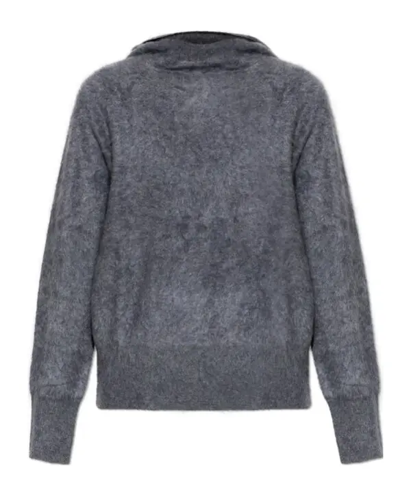 LISA YANG Rosaline Sweater - Graphite Brushed
