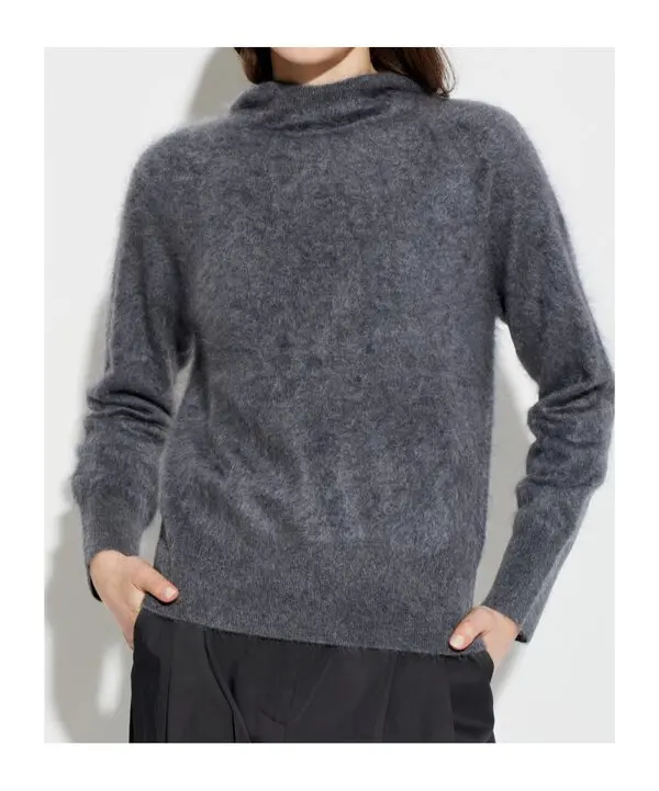 LISA YANG Rosaline Sweater - Graphite Brushed