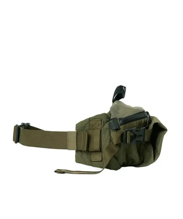 C.P. COMPANY Zippered Crossbody Bag With Top Handle - Khaki