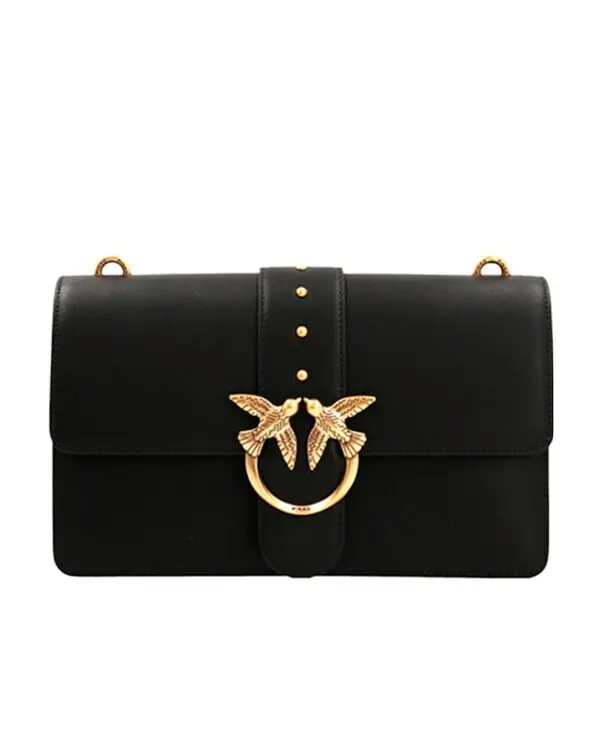 Pinko Love One Classic Logo Plaque Crossbody Bag
