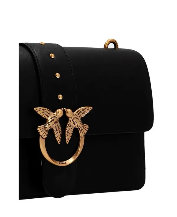 Pinko Love One Classic Logo Plaque Crossbody Bag