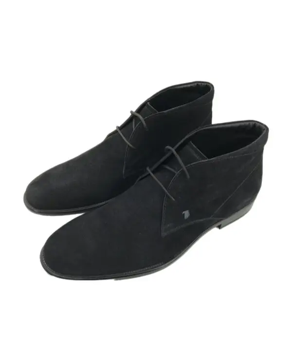 TOD'S Suede Lace-up Casual Boots