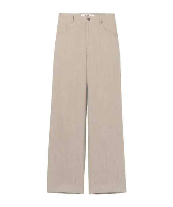 Séfr Arno Wide-leg Linen Trousers