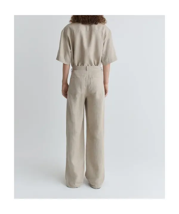 Séfr Arno Wide-leg Linen Trousers