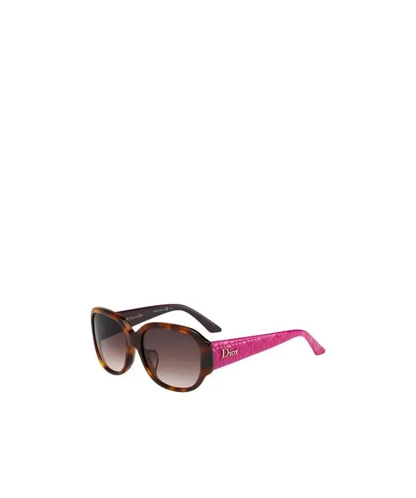 Dior Oval Sunglasses With Logo Legs