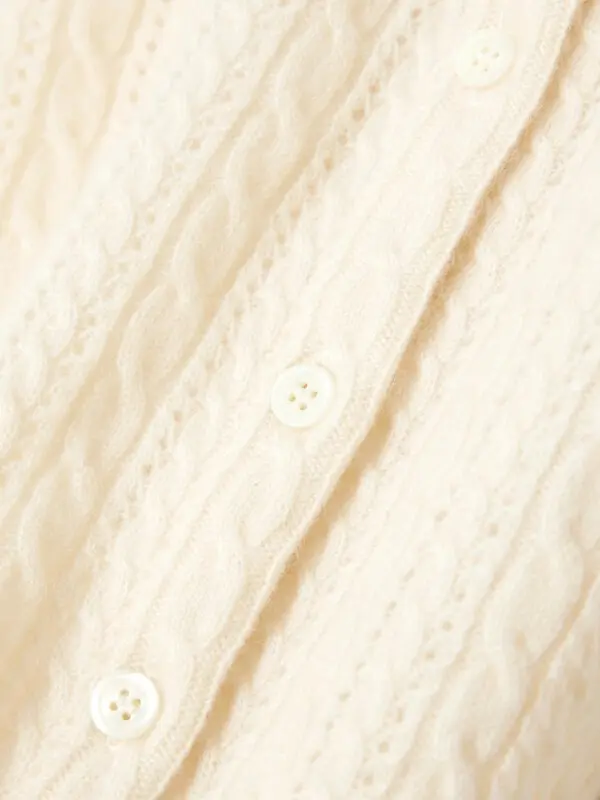 DÔEN Danae Cable-knit Cardigan