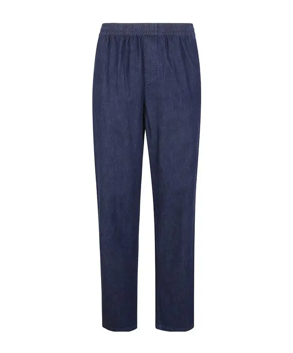 Aspesi Elasticated Waist Trousers - Blue