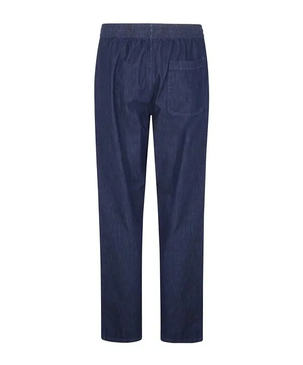 Aspesi Elasticated Waist Trousers - Blue