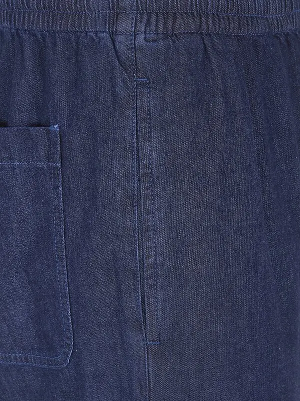 Aspesi Elasticated Waist Trousers - Blue