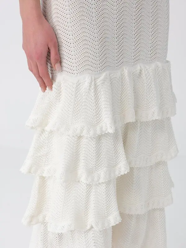 TWINSET Ruffled Midi Dress