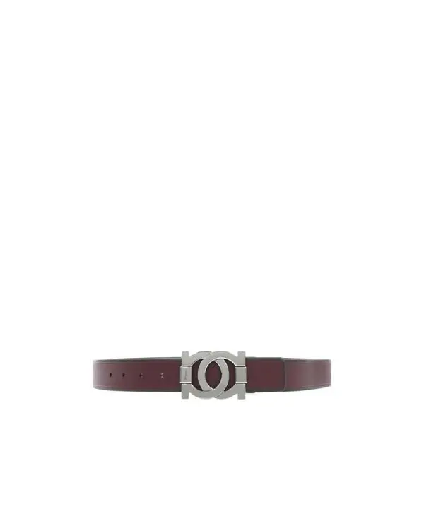 FERRAGAMO Logo Buckle Belt - Multicolor