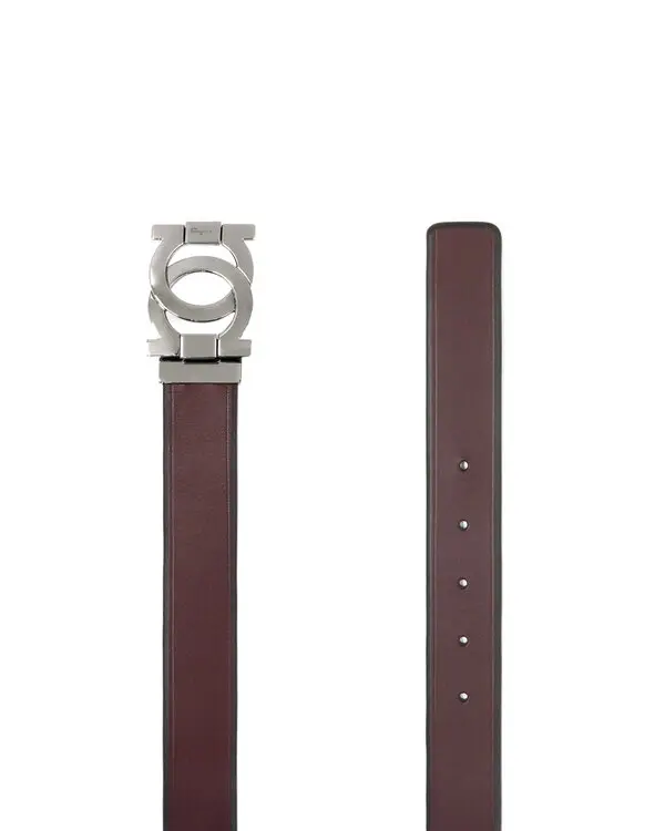 FERRAGAMO Logo Buckle Belt - Multicolor