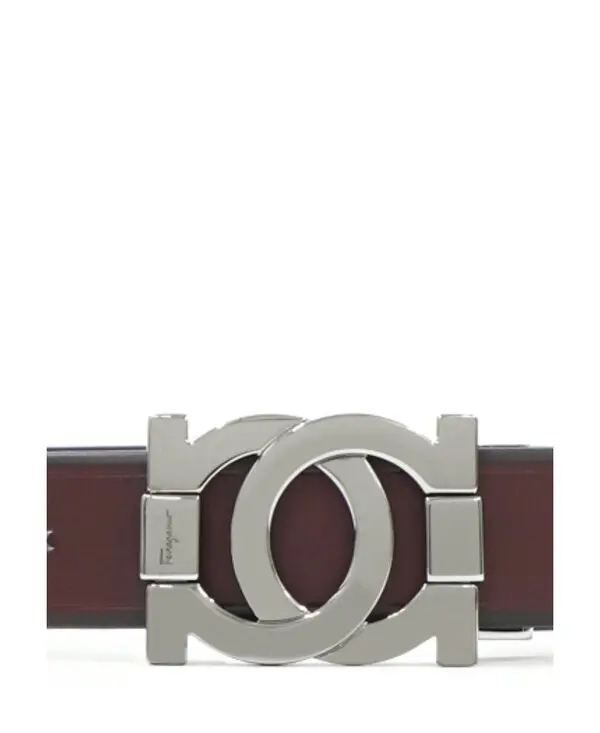 FERRAGAMO Logo Buckle Belt - Multicolor