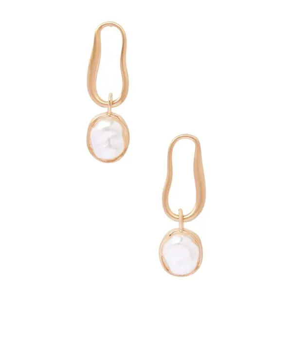 Cult Gaia Vera Drop Earrings - Yellow
