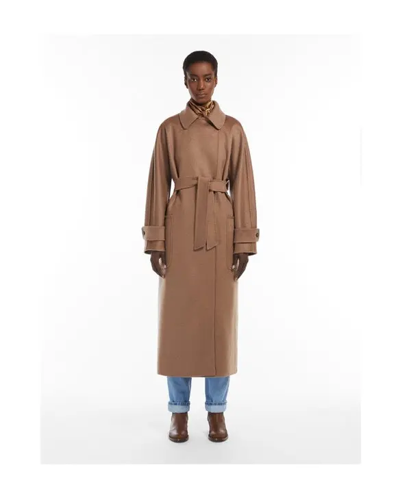 Max Mara Belted Cashmere Coat