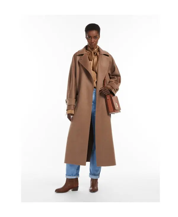 Max Mara Belted Cashmere Coat