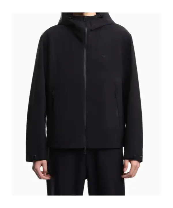 Emporio Armani Hooded Zip-up Jacket