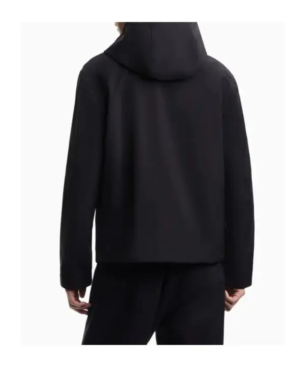 Emporio Armani Hooded Zip-up Jacket