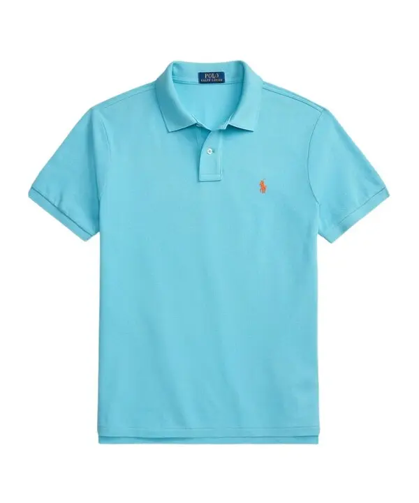 Polo Ralph Lauren Logo-embroidered Straight Hem Polo Shirt