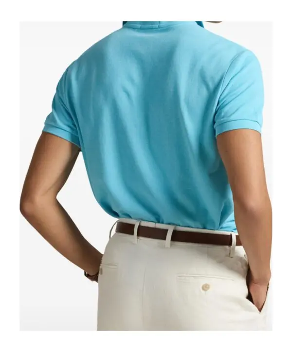 Polo Ralph Lauren Logo-embroidered Straight Hem Polo Shirt
