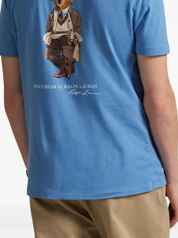 Polo Ralph Lauren Bear-printed Crewneck T-shirt