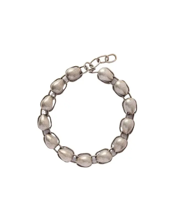 Khaite Silver-tone Sculptural Chain Necklace - Yellow