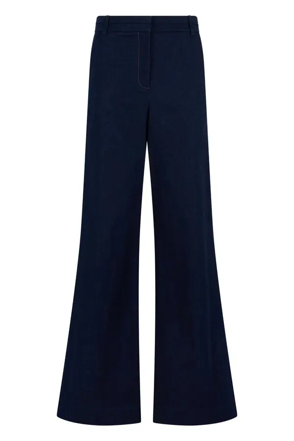 Veronica Beard High-rise Flared Jeans