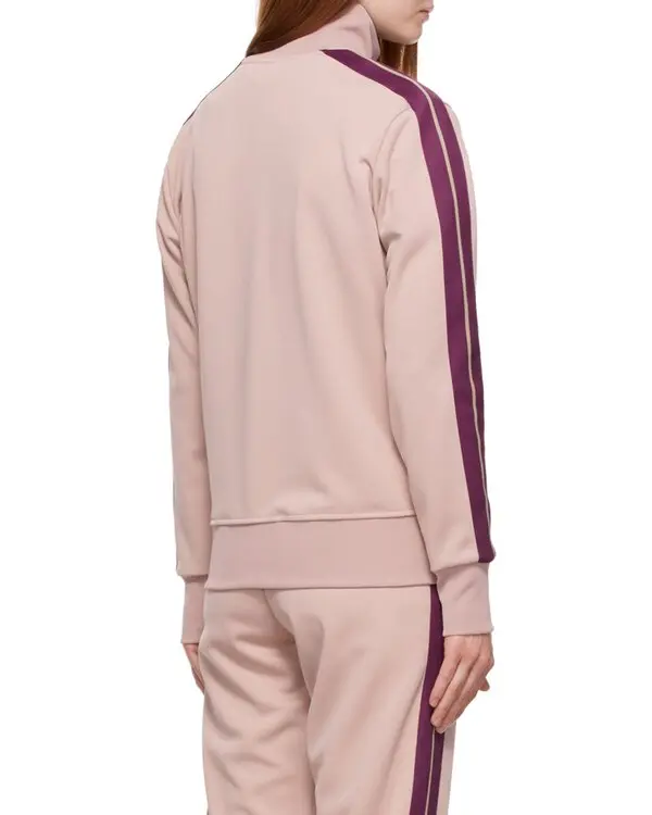 Palm Angels Logo-print Zip-up Track Jacket - Pink