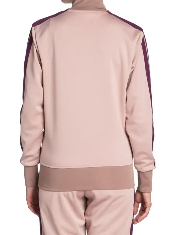 Palm Angels Logo-print Zip-up Track Jacket - Pink