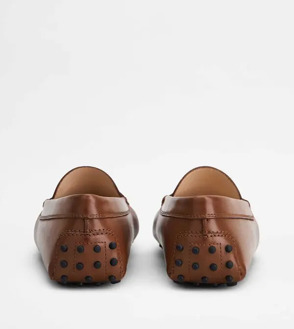 TOD'S Gommino Penny Slot Loafers - Brown