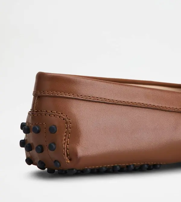 TOD'S Gommino Penny Slot Loafers - Brown