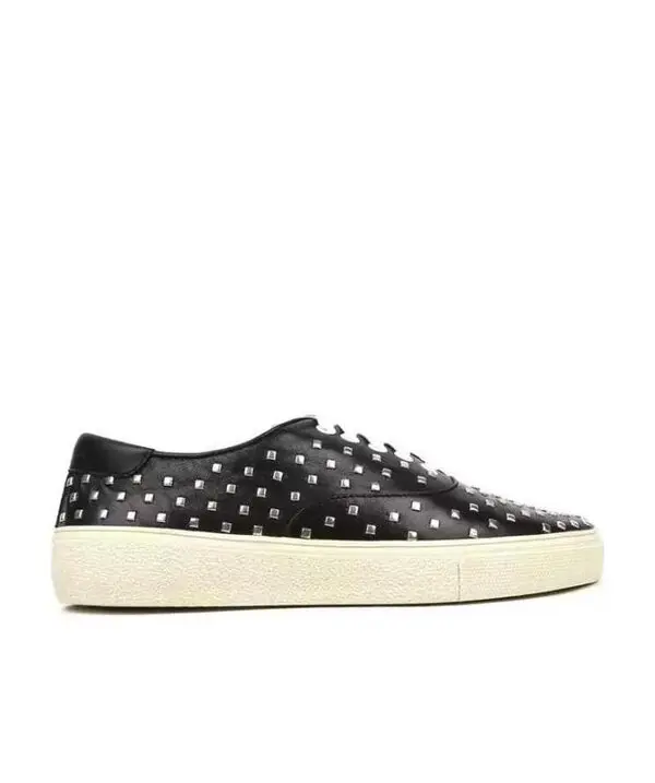 Saint Laurent Studded Lace-up Sneakers