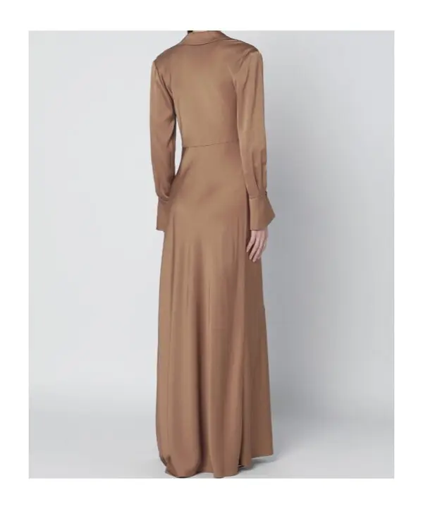 Simkhai Adelle Satin Maxi Dress