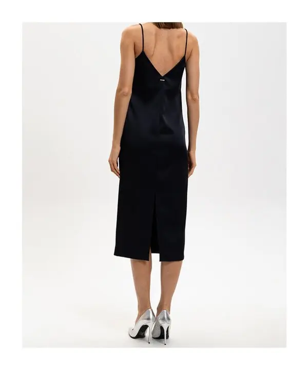 TWINSET Spaghetti Strap V-neck Dress
