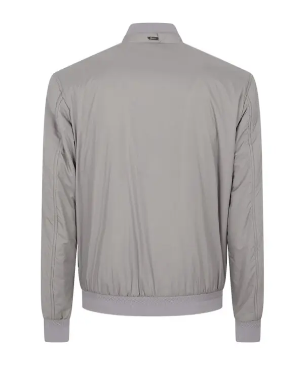 Herno Long-sleeved Zip-up Casual Jacket - Gray