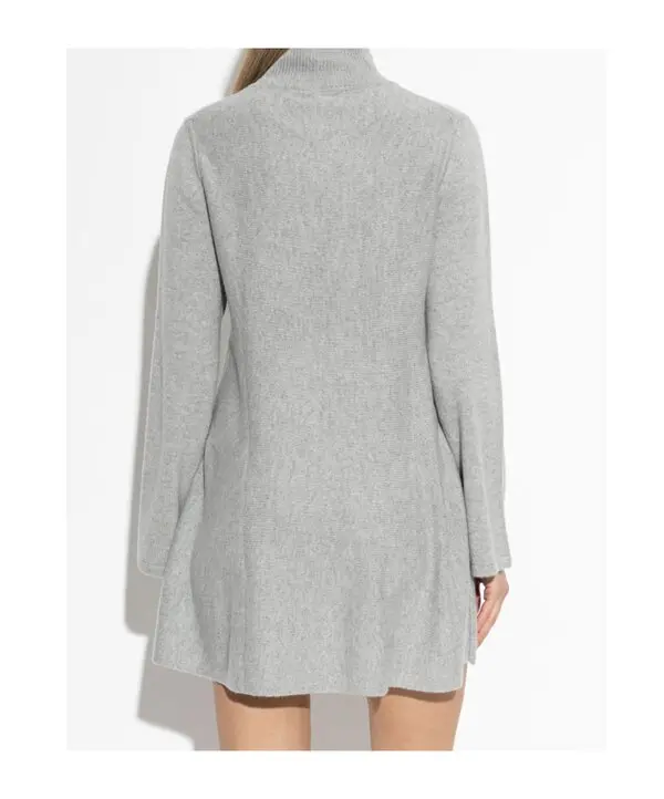 LISA YANG Serina Long-sleeve Mini Dress - Gray