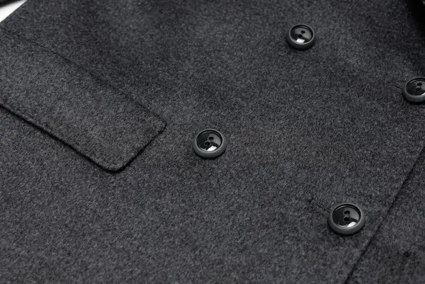 Max Mara Lapel Coat - Gray