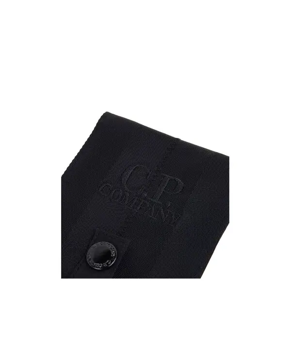 C.P. COMPANY Herringbone Logo Wallet
