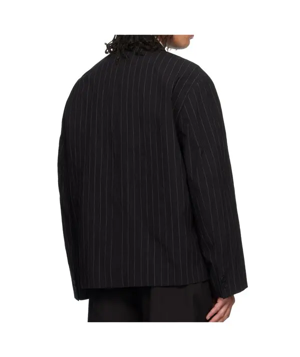 Studio Nicholson Plain-woven Cotton- And Linen-blend Blazer