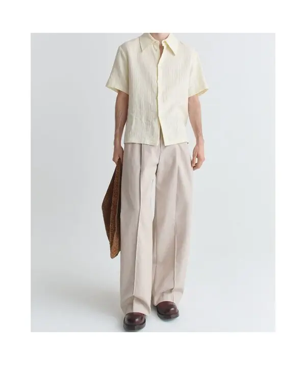 Séfr Short Sleeve Shirt - Beige
