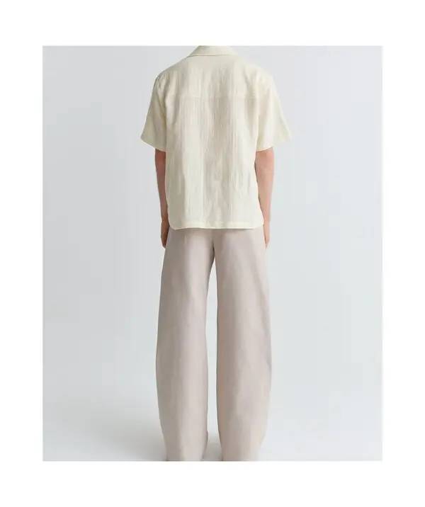 Séfr Short Sleeve Shirt - Beige