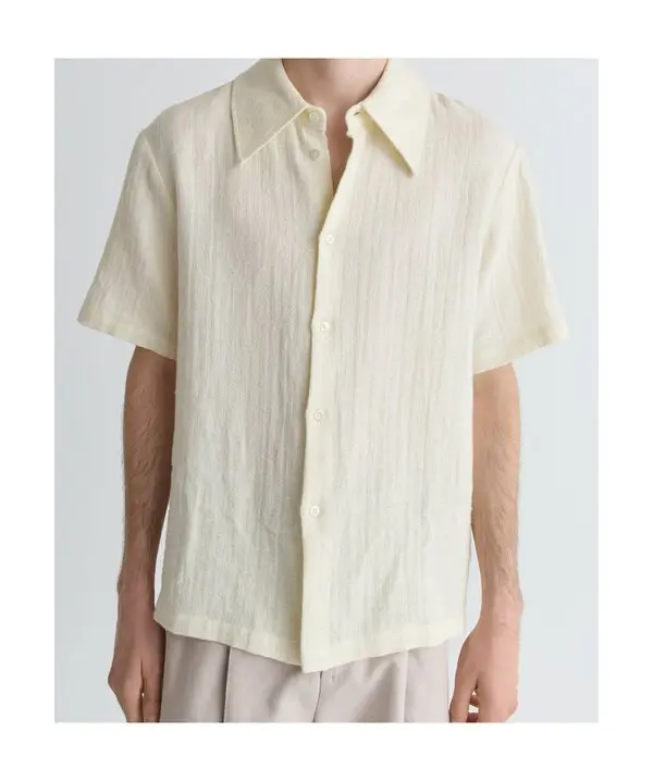 Séfr Short Sleeve Shirt - Beige